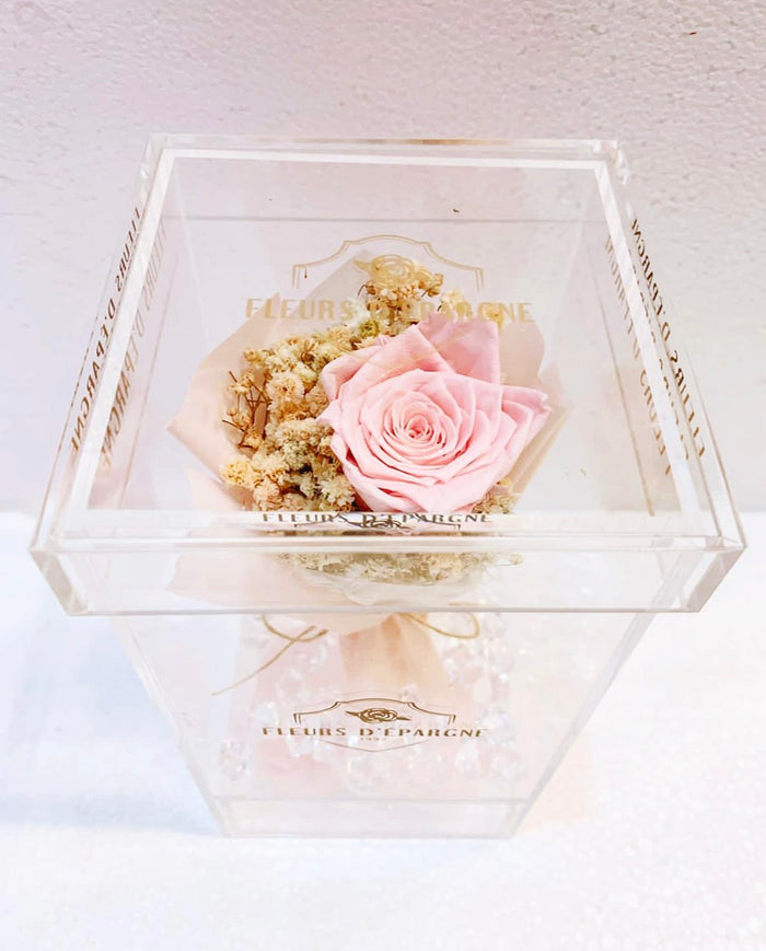 Prestige Rose Square Box | fleursdepargne