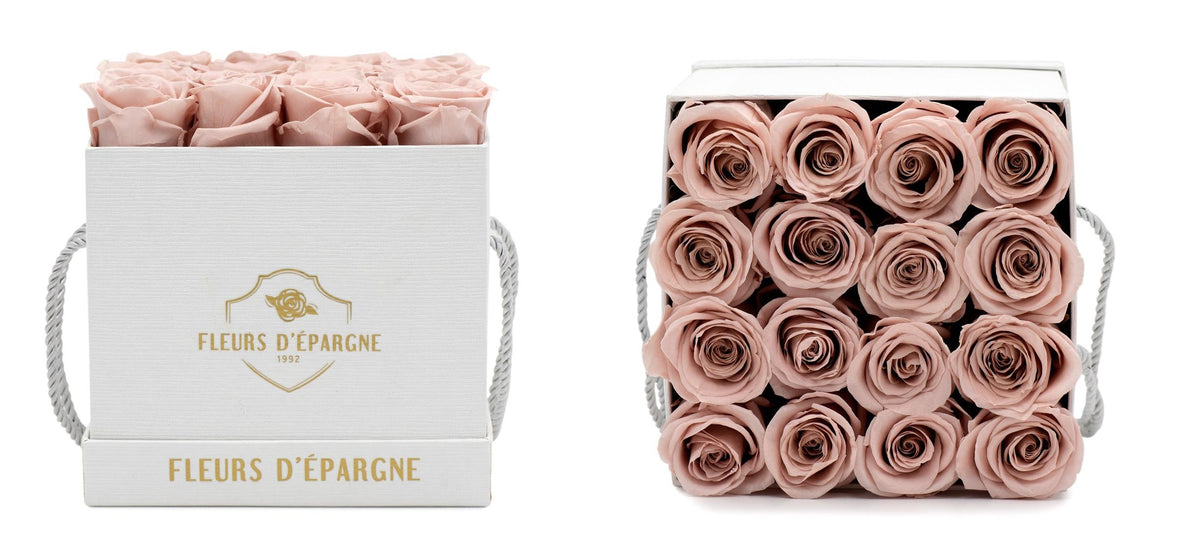 Prestige Rose Square Box | fleursdepargne
